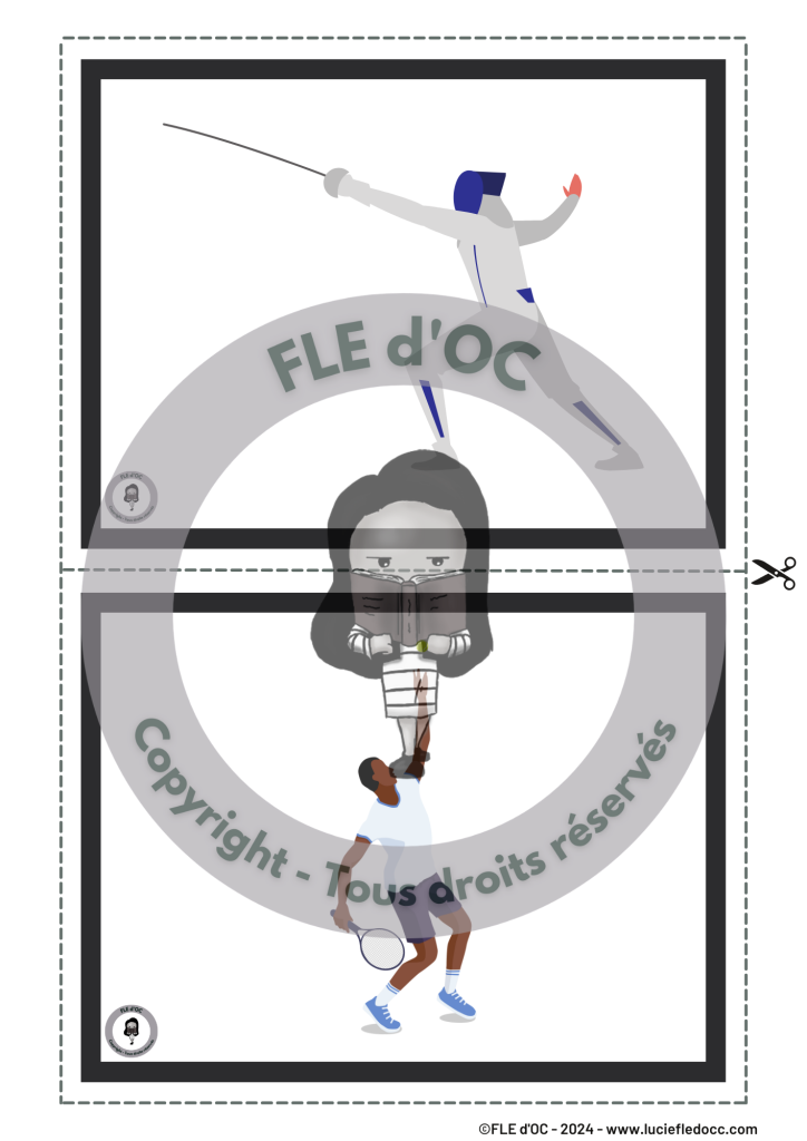 Boutique - Flashcards - Les sports aux JO (A1) - FLE d'OC
