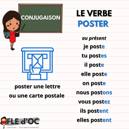 Vocabulaire : à la poste (A1) - FLE d'OC - Langue